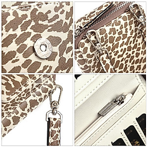 Pearl Angeli Small Crossbody Phone Bag RFID Cell Phone Purse Wristlet Credit Card Wallet Shoulder Bag Travel Royalblue