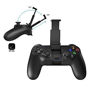 GameSir T1 Bluetooth Wireless Controller Android PUBG Gamepad, Wired USB PC Gaming Controller(Windows 7/8/10), PS3