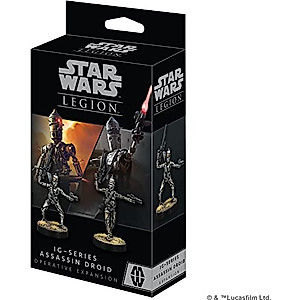 Atomic Mass Games Star Wars: Legion IG-Series Assassin Droids Operative Expansion - Tabletop Miniatures Game, Strategy Game for Kids and Adults, Ages 14+, 2 Players, 3 Hour Playtime, Made