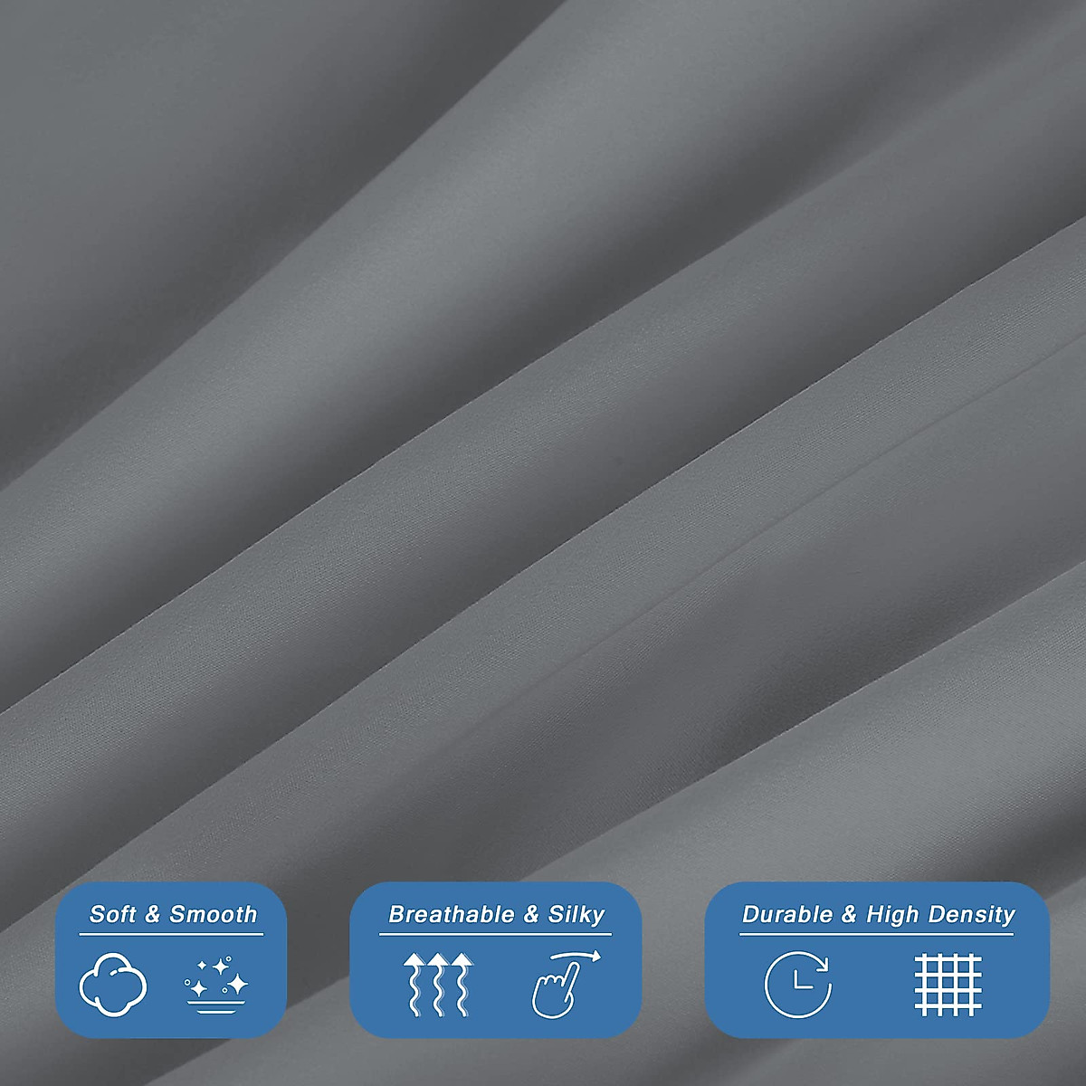 Bedecor Extra Deep Pocket Twin XL Fitted Sheet Only for 18 to 21 Inch Super Thick Mattress That Stay Tight,All Around Elastic Bottom,Doesn't Pop Off