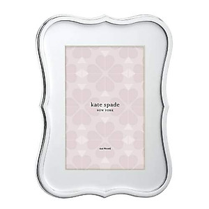 Kate Spade New York Crown Point 4" X 6" Frame, 1.20 LB, Silver