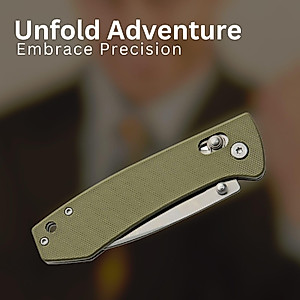 Rite Edge Outdoor Pocket Knife Set – Premium 4.25" Folding Knife & 3.25" 2-Blade Trapper EDC Knife