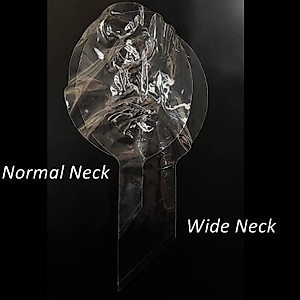 Wide Neck Clear Balloons for Stuffing, 25Pack 24inch Large Pre Stretched Wide Opening Bubble BoBo Balloons Balloons for Party Decor