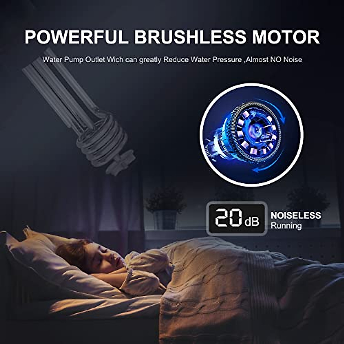 Sous Vide Machine, Sous Vide Cooker 1100W, Immersion Circulator Cooker, Stainless Steel with Touch Control, Accurate Temperature, Time Control and Fast heating, Low Noise, IPX7 Waterproof