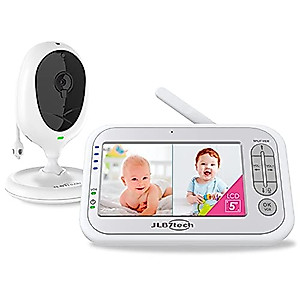 JLB7tech Add-on Camera Unit 5“ and 4.3" Split Screen Video Baby Monitor LB55955-2T,55963BV-2T,55953-2T,55953SPB-2T,JLB955SP-2T(B)(up to 2 Cameras)