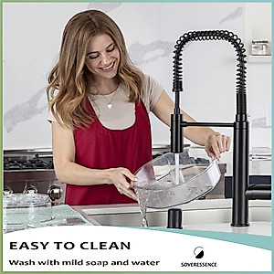 Clear Lazy Susan Organizer 12" & 9" Set - Lazy Susan for Refrigerator, Turntable for Cabinet with Removable Dividers, 12 Inch Pantry Lazy Susan, Plastic Turntable Organizer Solution - by Soveressence