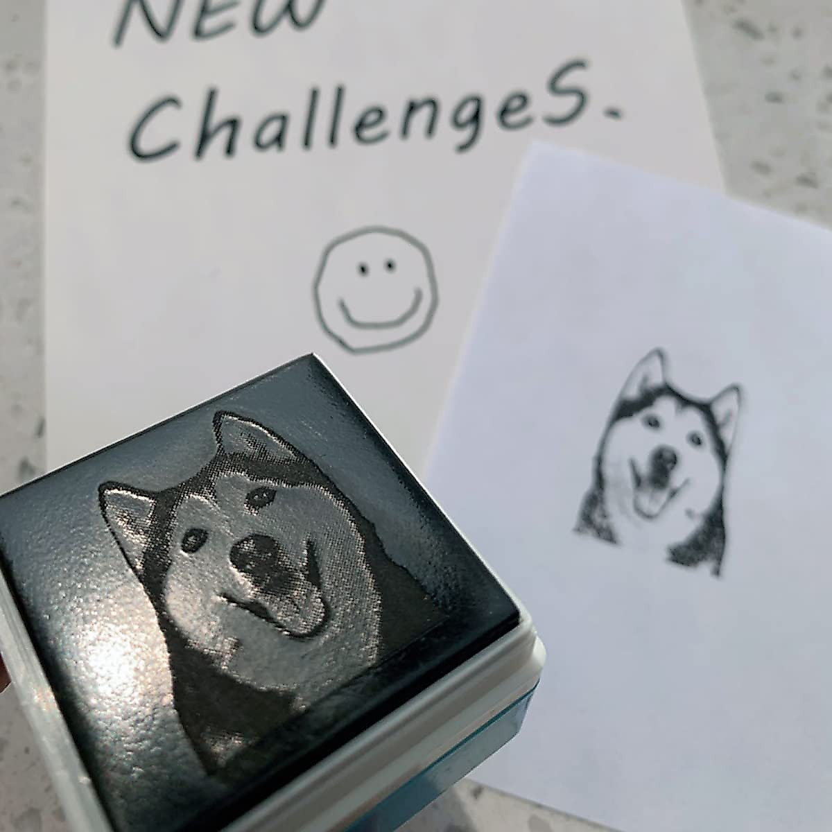 Custom Made Pet Portrait Stamp，Custom Pet Stamp Self Inking，pet Stamp，Custom Stamps，Custom Ink Stamp， Personalized Pet Stamp Personalized Pet Stamp,pet Face Stamps