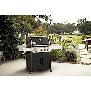 Weber Genesis E-325S Liquid Propane Gas Grill, Black
