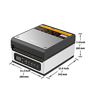 Wevac Chamber Vacuum Sealer, CV10, ideal for liquid or juicy food including Fresh Meats, Soups, Sauces and Marinades. Compact design, Heavy duty, Professional sealing width, Commercial machine