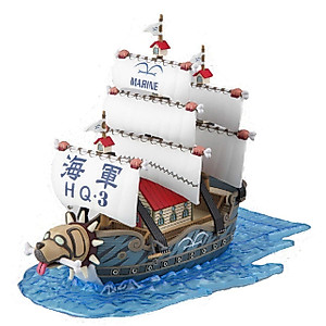 BANDAI Hobby - 08 Garps Marine Ship, Grand Ship Collection