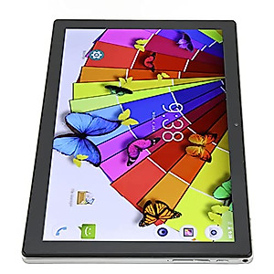 Jaerb 10.1in Tablet, Gaming Tablet Type C Rechargeable 100 to 240V Octa Core for Home (US Plug)