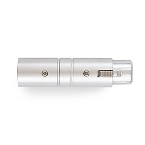 SIRS-E 3 Pin XLR Male to 5 Pin XLR Female DMX Converter Adapter 70030 for ENTTEC Interfaces, Controllers and Cables