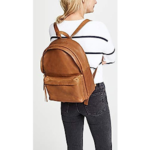Madewell Women's The Lorimer Backpack, English Saddle, Tan, One Size