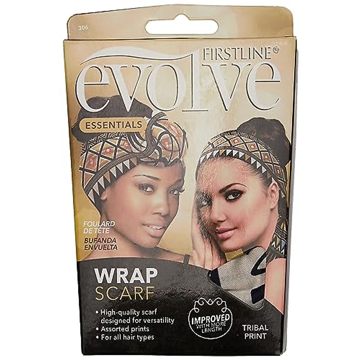 Evolve Wrap Scarf - Tribal Print MULTI-COLORED