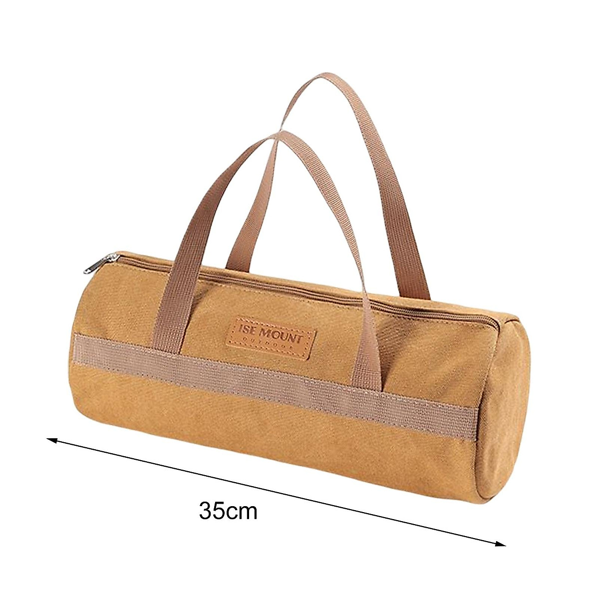 loensy Tent Stakes Storage Bag Multifunctional Large Capacity Bags Case for Camping