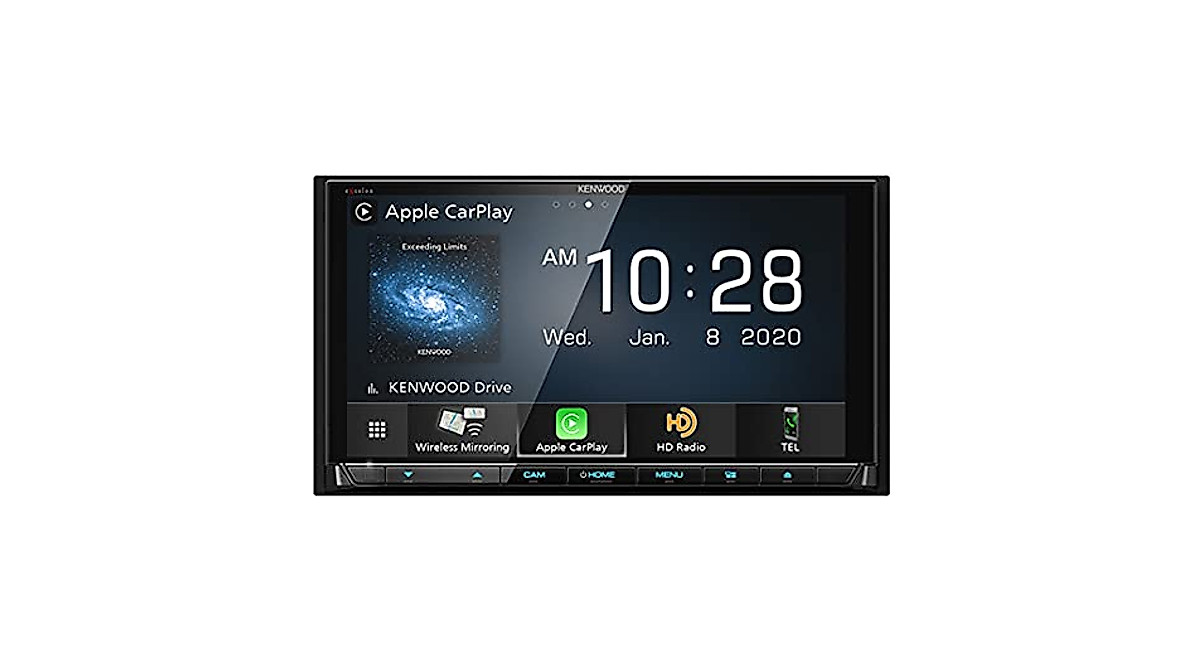 Kenwood DDX9707S 6.95" Touchscreen Car Receiver with Apple & Android Auto