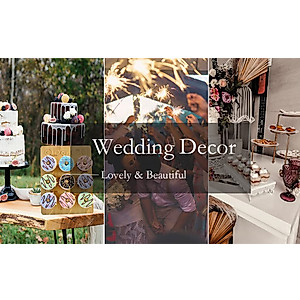 CKBASE Donut Stand Holder,Donut Wall Display for Party,Doughnut Bagel Boards,Reusable,Rustic,Foldable,Sturdy Wood,for Baby Bridal Shower Wedding Engagement Brunch Dessert Table…