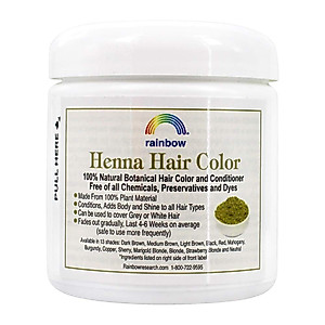Rainbow Research Henna Hair Color and Conditioner, Persian Burgundy Dark Auburn, 4 Ounce