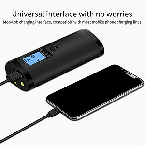 Bicycle Tire Tyre Pressure Air Pump Electric Portable Intelligent USB Charging