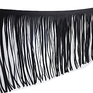 2 Yards Double Side Leather Fringe Trim Brazil Tassel Fringe DIY Clothes Handbad Leather Fringe 23cm 9 inch Wide
