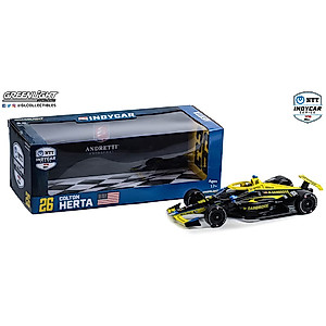 Greenlight 11183 2023 NTT IndyCar Series - #26 Colton Herta/Andretti Autosport, Gainbridge 1:18 Scale Diecast