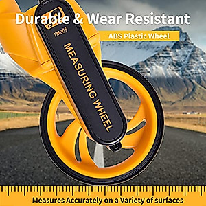Aain® 4-Inch Measuring Wheel, Measuring Wheel For Outdoor Distance Measurment, Made In Taiwan