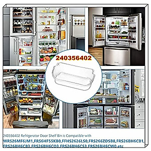 UPGRADE 240356402 Refrigerator Door Bin Replacement Part, Compatible with Frigidaire Refrigerator Door Shelf FGUS2642LF2 FRS6LF7JS0 FGUS2642LF1 LGUS2642LP0 LGUS2642LF1 LFSS2612TE0 Door Bin