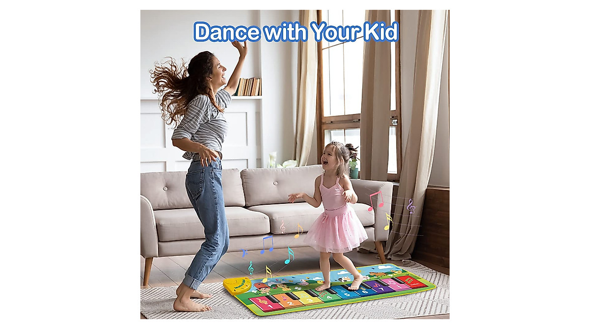 FOKI Musical Piano Mat for Kids - Fun & Educational