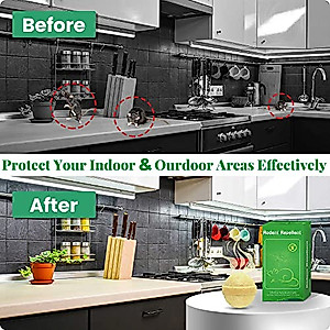 36 Pack Natural Mouse Repellent Peppermint Oil to Repel Mice and Rats, Rodent Repellent Balls for Car Engines Home Indoor & Outdoor, Mice Squirrel Deterrent Pet & Humans Safe