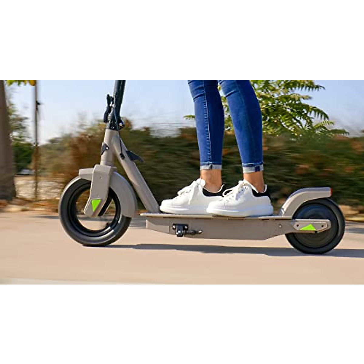 Razor C25 SLA Electric Scooter – Large Air-Filled Tires, Up to 15 MPH, Durable, Foldable, Up to 10 Miles Range, Adult Electric Scooter for Commute & Recreation
