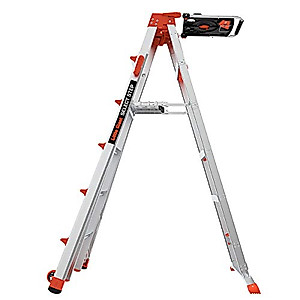 Little Giant Ladders, Select Step, 6-10 Foot, Stepladder, Aluminum, Type 1A, 300 Lbs weight rating (15109-001)