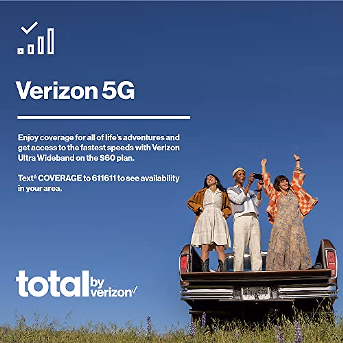 Total by Verizon BYOP Sim Kit (Verizon Network), No Airtime - Prepaid (Locked)