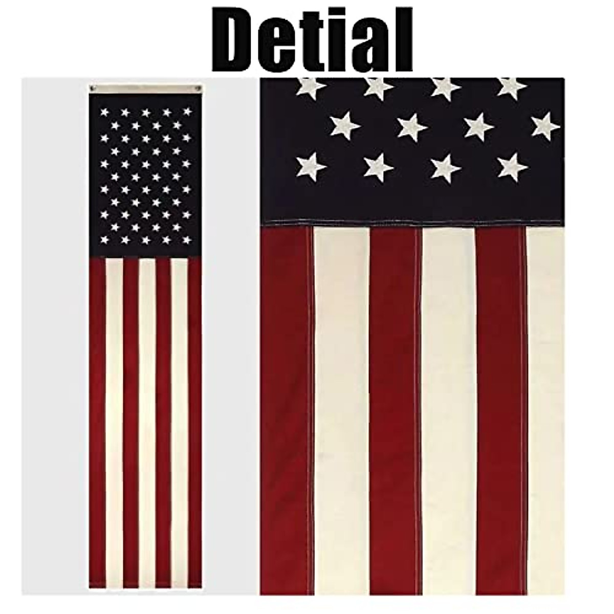 Decorations for 4th of July Decor, Hanging American Flag and “Let FREEDOM Ring” Banners, Fourth of July Party Supplies Indoor Outdoor-Red White Blue Decor Independence Day Outdoor Pull-Down Door Banners