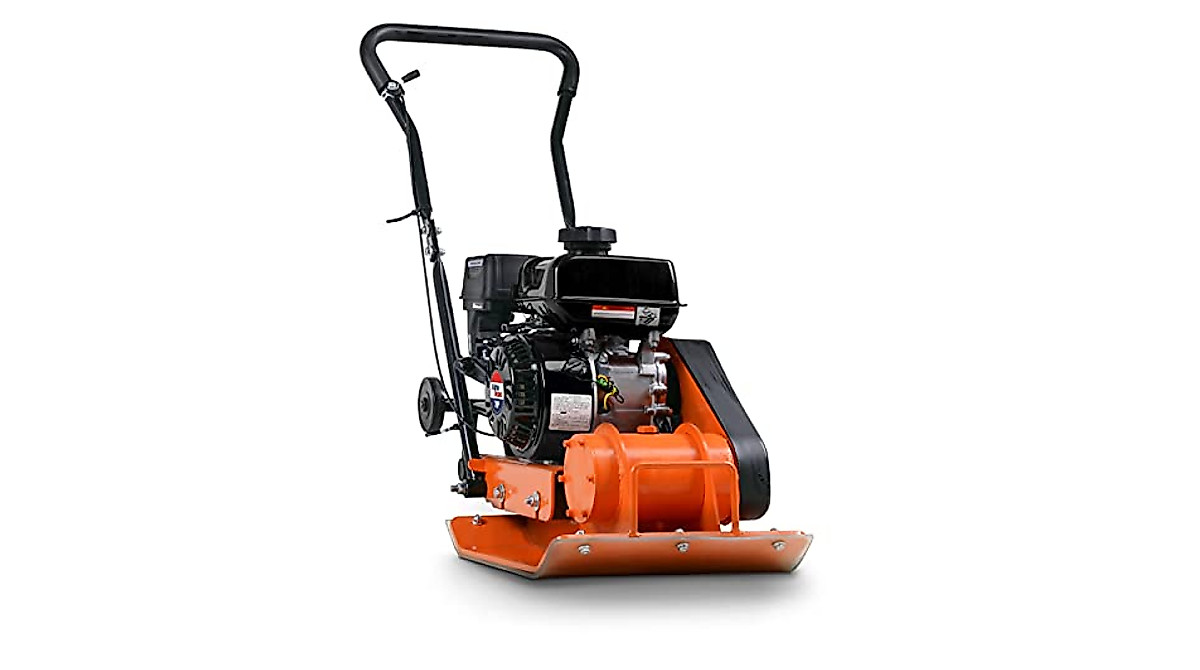 Powerful SuperHandy Plate Compactor - 4200 lbs Force