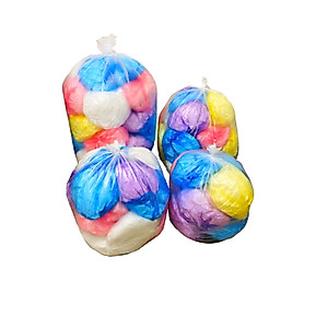 50-55 GAL Semi-Clear Trash bags Trash Can Liner Clear Garbage Bags, large trash bin, thick trash bags for Home, Hospital, Wastebaskets, Recycling, Storage, Outdoor.(50 Count) (50-55 Gallon)