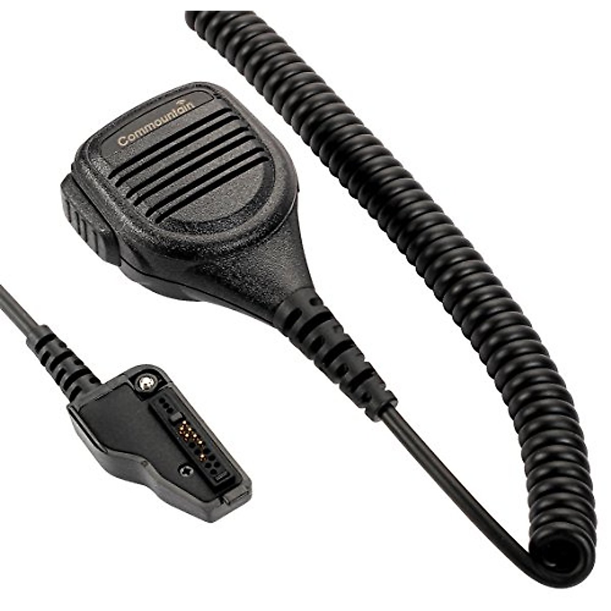 Speaker Mic with Reinforced Cable for Kenwood Radios NX-200 NX-210 NX-300 NX-3200 NX-3300 NX-410 NX-411 NX-5200 NX-5300 NX-5400 TK-2180 TK-3180 TK-5210 TK-5220 TK-5310 TK-5410, Shoulder Microphone