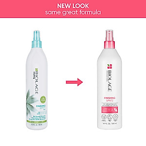 Biolage Styling Finishing Spritz Non-Aerosol Hairspray | Texturizing Hairspray That Locks Style In Place | Firm Hold | For All Hair Types | Paraben-Free | Vegan | 16.9 Fl. Oz