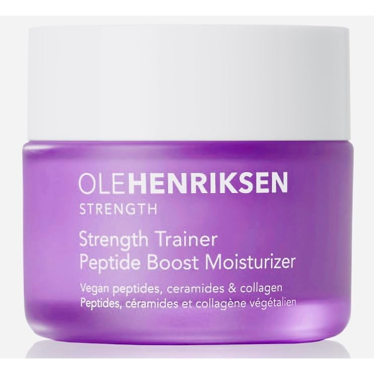 Ole Henriksen Strength Trainer Peptide Boost Moisturizer Full Size 50ml 1.7 Fluid Ounce Jar