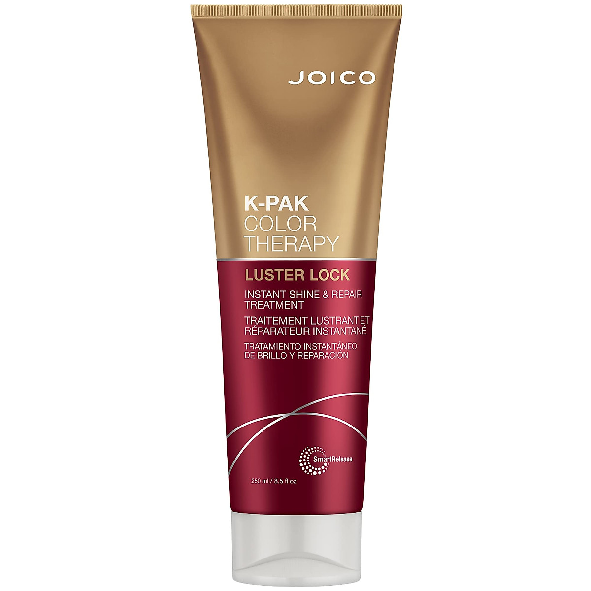 Joico K-PAK Color Therapy Luster Lock Instant Shine & Repair Treatment | For Color-Treated Hair | Boost Color Vibrancy | Repair Breakage | With Keratin & Argan Oil | 8.5 Fl Oz