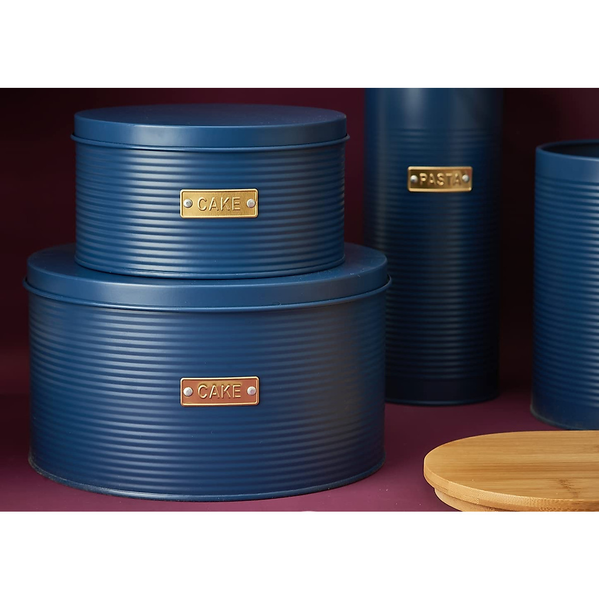 Typhoon Otto Collection | Set of 2 Cake Tins - Navy