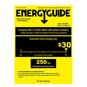 Kismile 7.0 Cubic Feet Chest Freezer with 3 Removable Basket, Free Standing Top Open Door Compact Deep Freezer with Adjustable Temperature for Home/Kitchen/Office/Garage/Bar (7.0 Cu.Ft, Black)