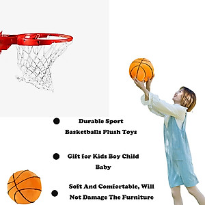 CHELEI2019 11" Stuffed Basketball Plush Baby Toy,Soft Sport Ball Pillow,Gifts for Kids,Boys