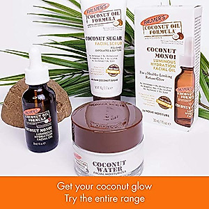 Palmer’s Coconut Oil Formula Coconut Monoi Luminous Hydration Facial Oil, 1 Ounce