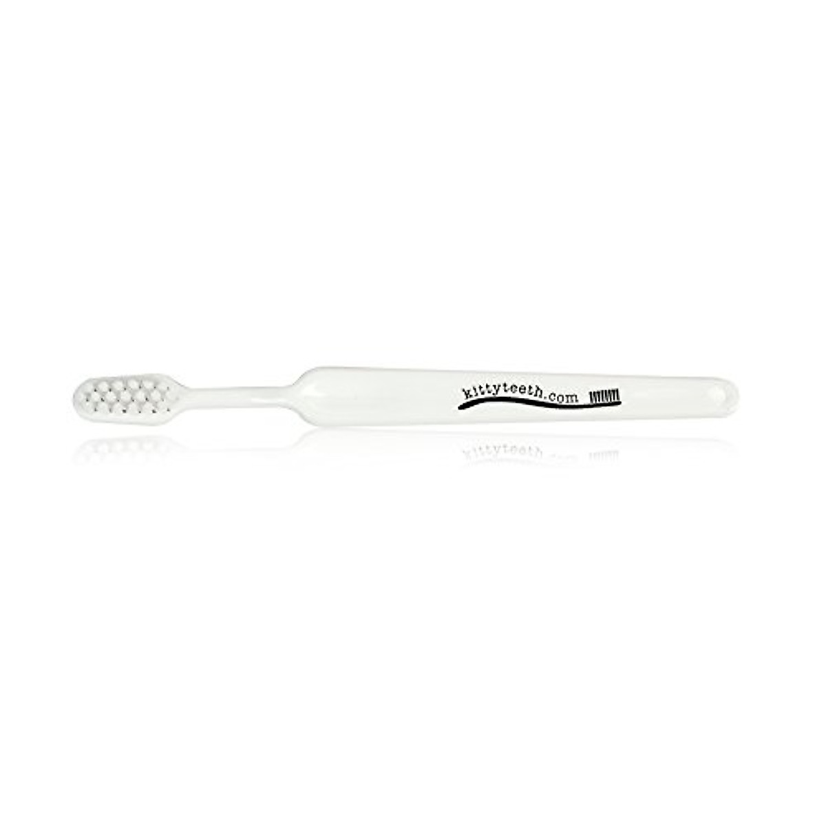 Kittyteeth Made in The USA - Pet Toothbrush Advanced Oral Hygiene Dental Care Low Bristle Profile & Small Brush Head