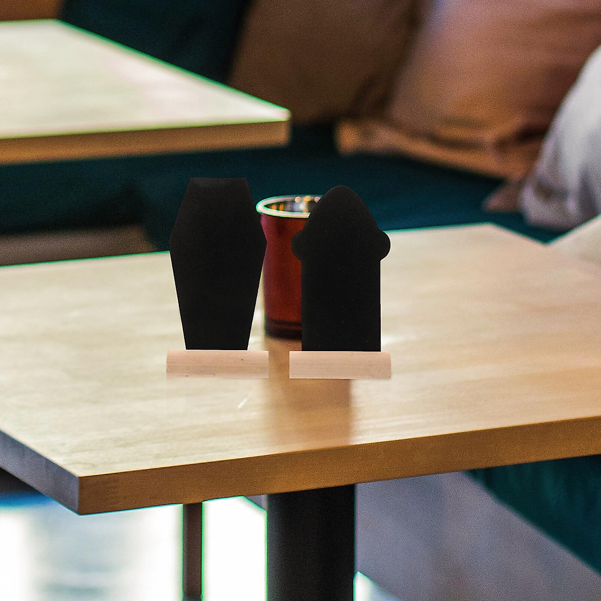 Cabilock 2pcs Drawing Blackboards Boards for Restaurant Desktop Boards Message Chalkboards Message Boards Multifunctional Blackboards Writing Boards Mini Blackboards