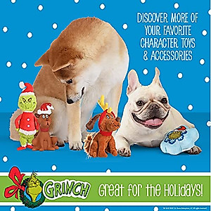 Dr. Seuss for Pets The Grinch Max Rope Limb Pull Dog Toy | The Grinch Plush Dog Rope Toy from Dr Seuss Collection | Large Squeaky Tug of War Dog Toy Dog Christmas Toys, 12 Inch, (FF18348)