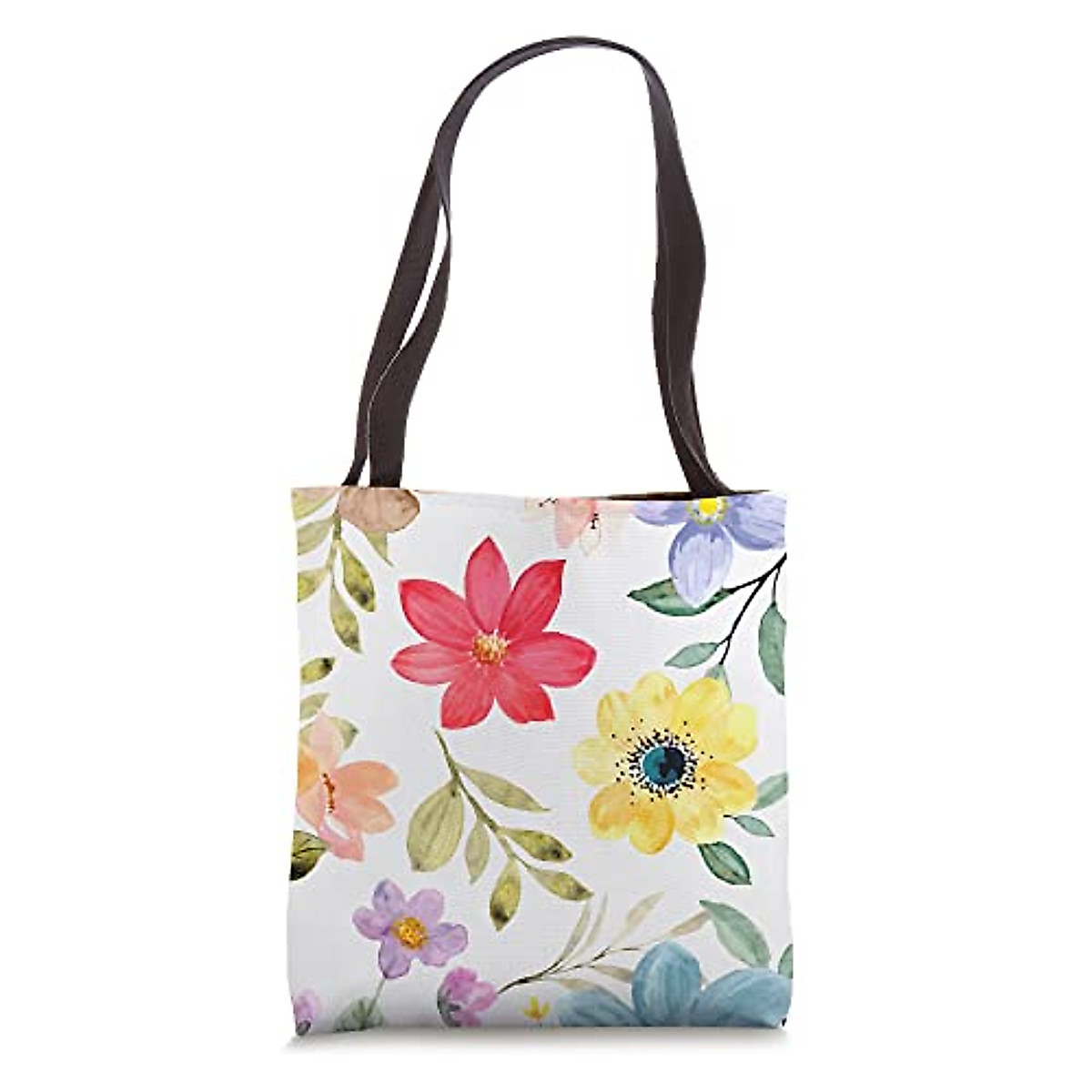 Floral Frenzy Tote Bag