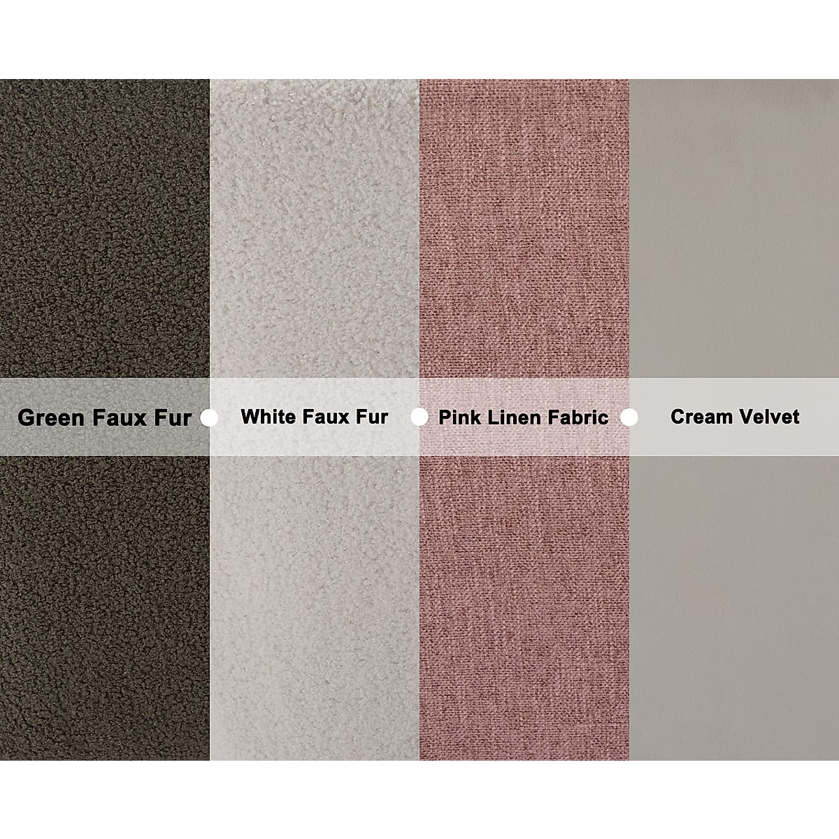 ZSARTS 48 inch Small Loveseat for Small Spaces, Upholstered High Wingback Chair Modern Linen Mini Sofa Couch 2-Seat Armchair with Wood Legs for Bedroom Living Room, Pink