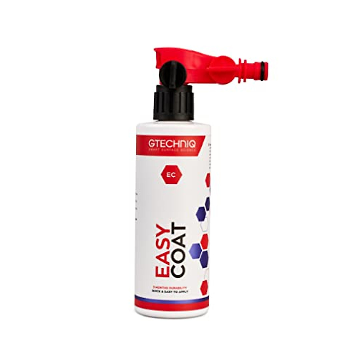 Gtechniq - Easy Coat Kit - Up to 3 Months of Durability; Quick & Easy to Apply; Coating Safe; Apply to Auto Paint or Glass Surfaces; Protect from UV Rays, Chemicals, Weather, Dirt (500 milliliters)