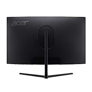 Acer EI272UR Pbmiiipx 27" 1500R Curved WQHD (2560 x 1440) VA Gaming Monitor with AMD Radeon FreeSync2 HDR Technology, 144Hz,VESA Certified DisplayHDR400, DCI-P3 (Display Port & 3 x HDMI Ports),Black